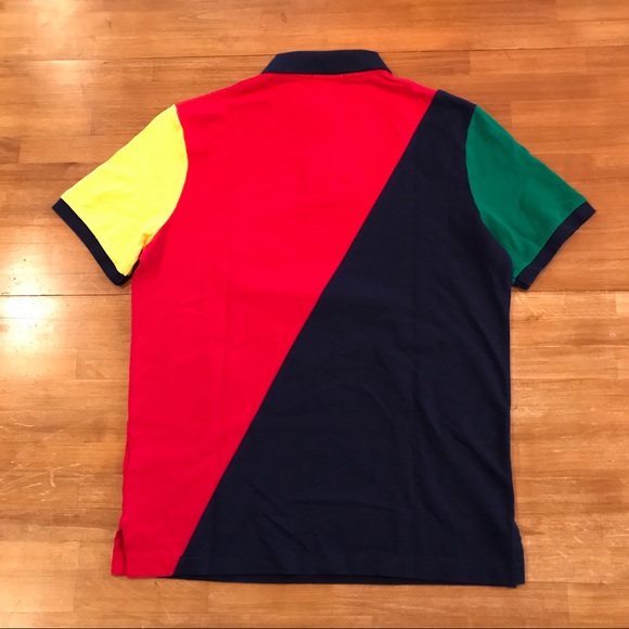 Polo Ralph Lauren | Shirts | Polo Ralph Lauren Color Block Polo Shirt ...